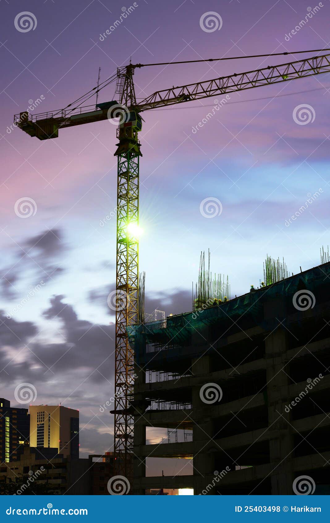 High Rise Concrete Building Construction Stock Photo - Image of growth ...
