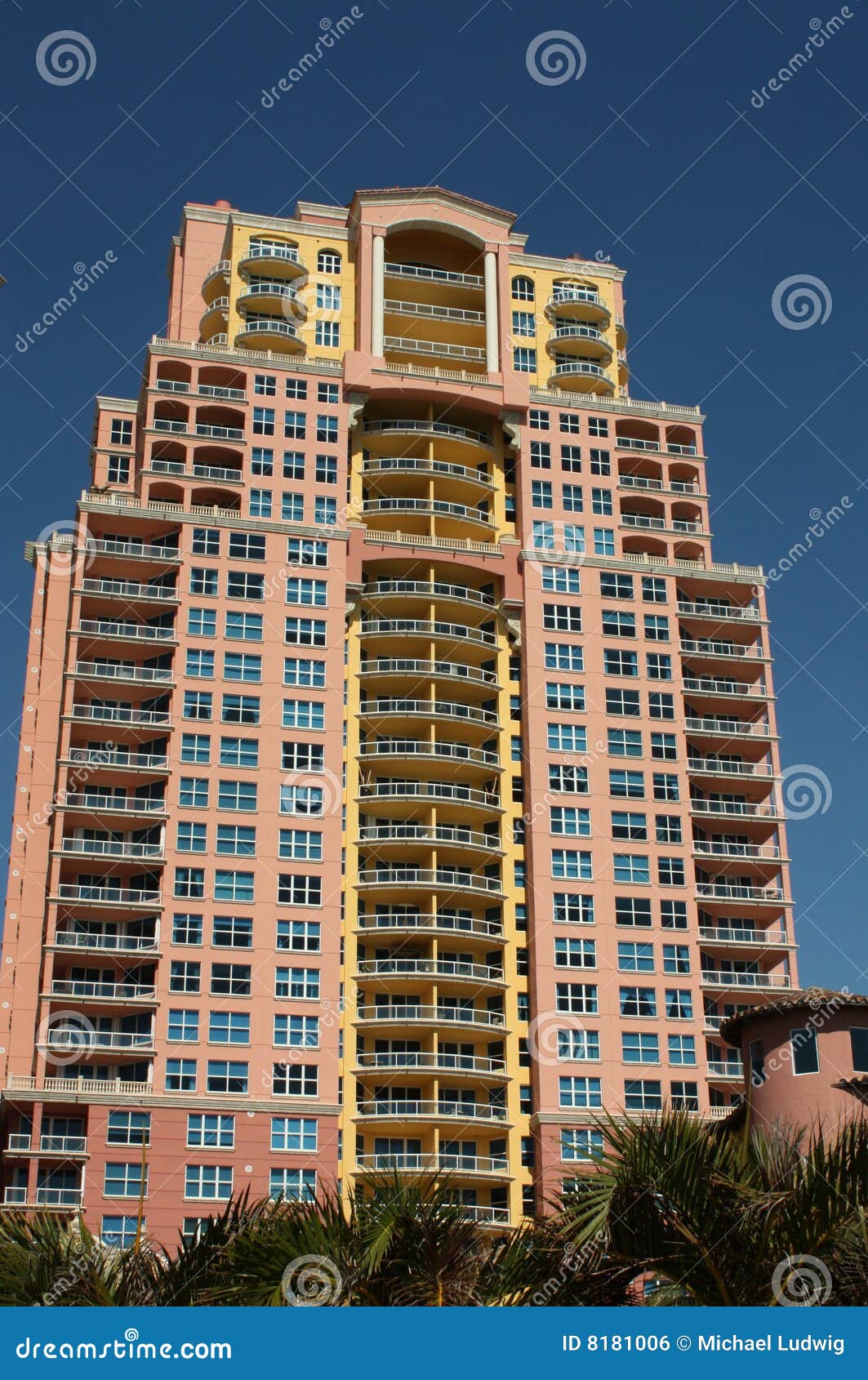 High Rise Condo stock photo. Image of condominium, skyline - 8181006