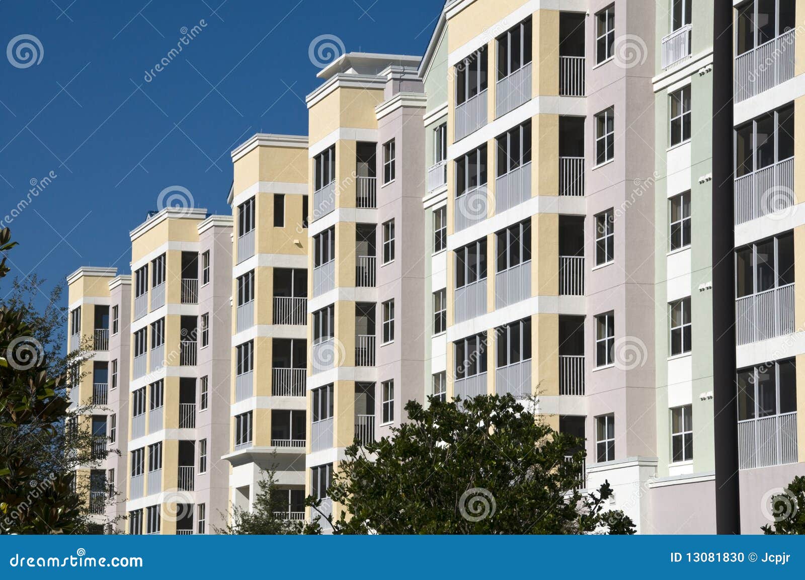 High Rise Condos stock photo. Image of building, landscape - 13081830