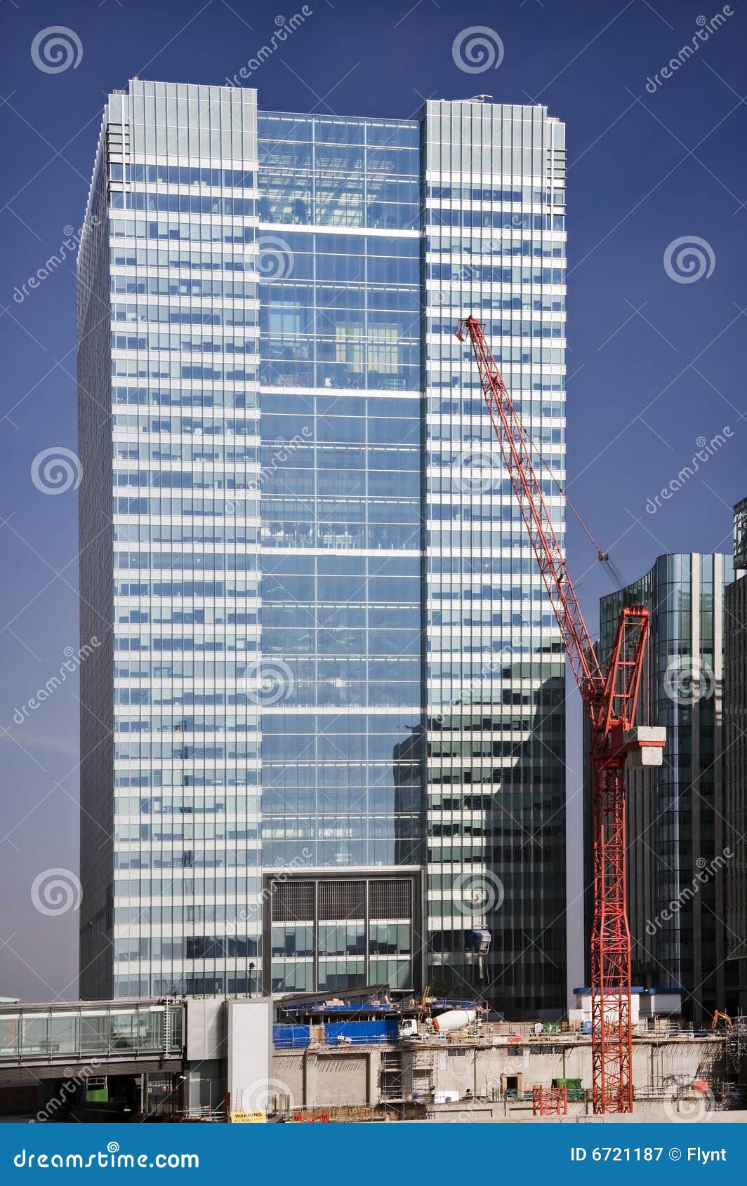 High rise construction stock image. Image of built, building - 6721187