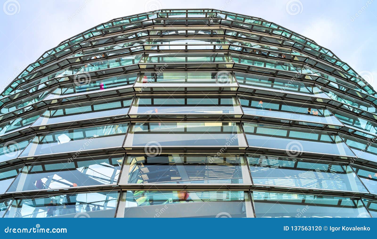 High Rise Dome, Designer Background Stock Photo - Image of headlight ...