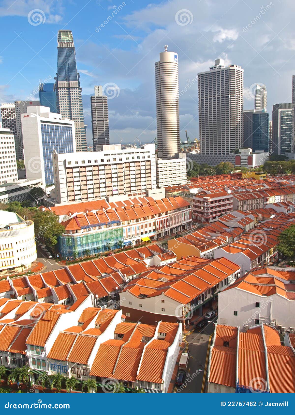 High Rise and Low Rise Buildings Editorial Photography - Image of ...