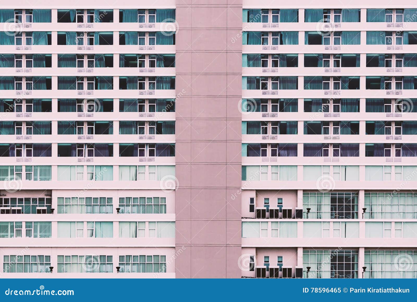 High Rise Modern Building Pattern and Background Stock Image - Image of ...