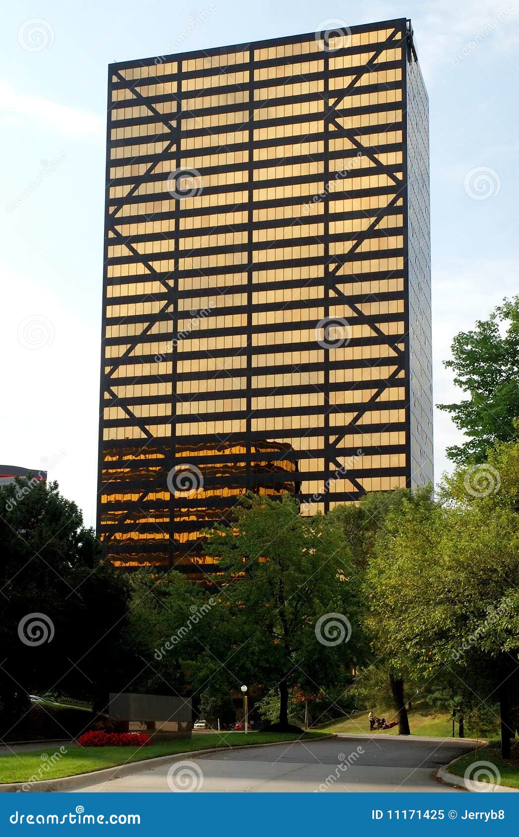 High rise office building stock image. Image of office - 11171425