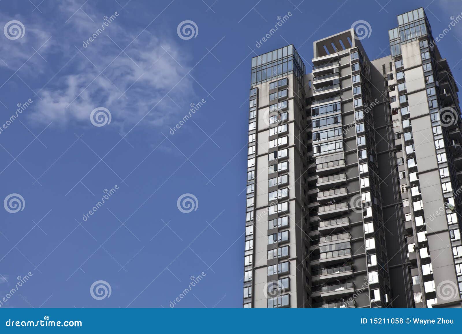 High Rise Residential Buildings Stock Photo - Image of highrise ...