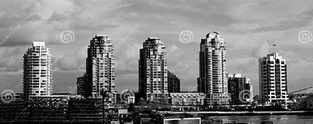 High rise row stock image. Image of building, apartment - 7115479