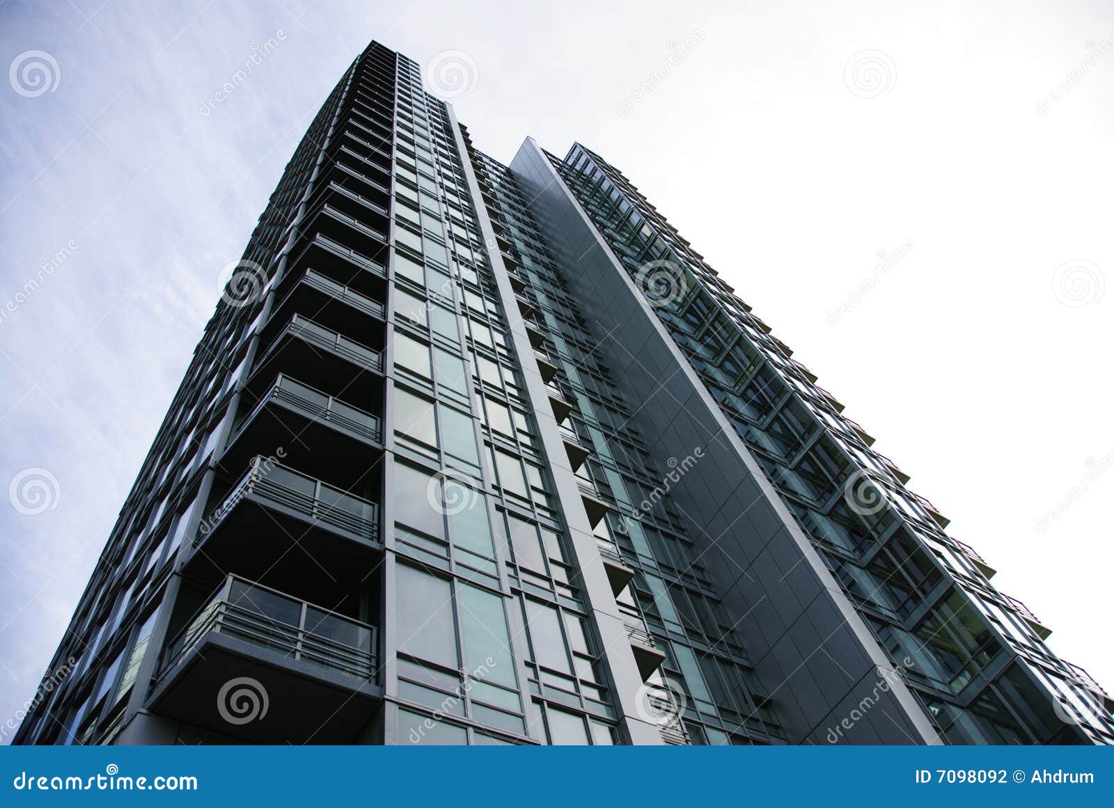 High Rise Tower stock photo. Image of luxury, robson, business - 7098092