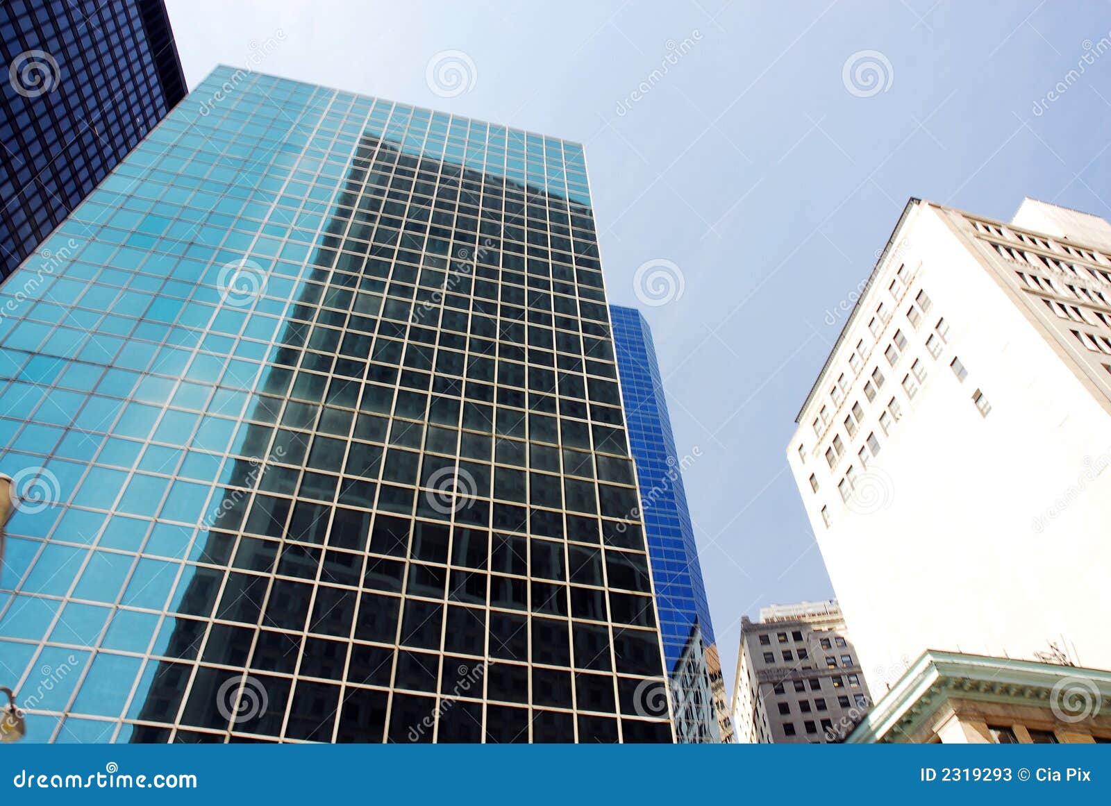 High rise urban buildings stock image. Image of outdoors - 2319293