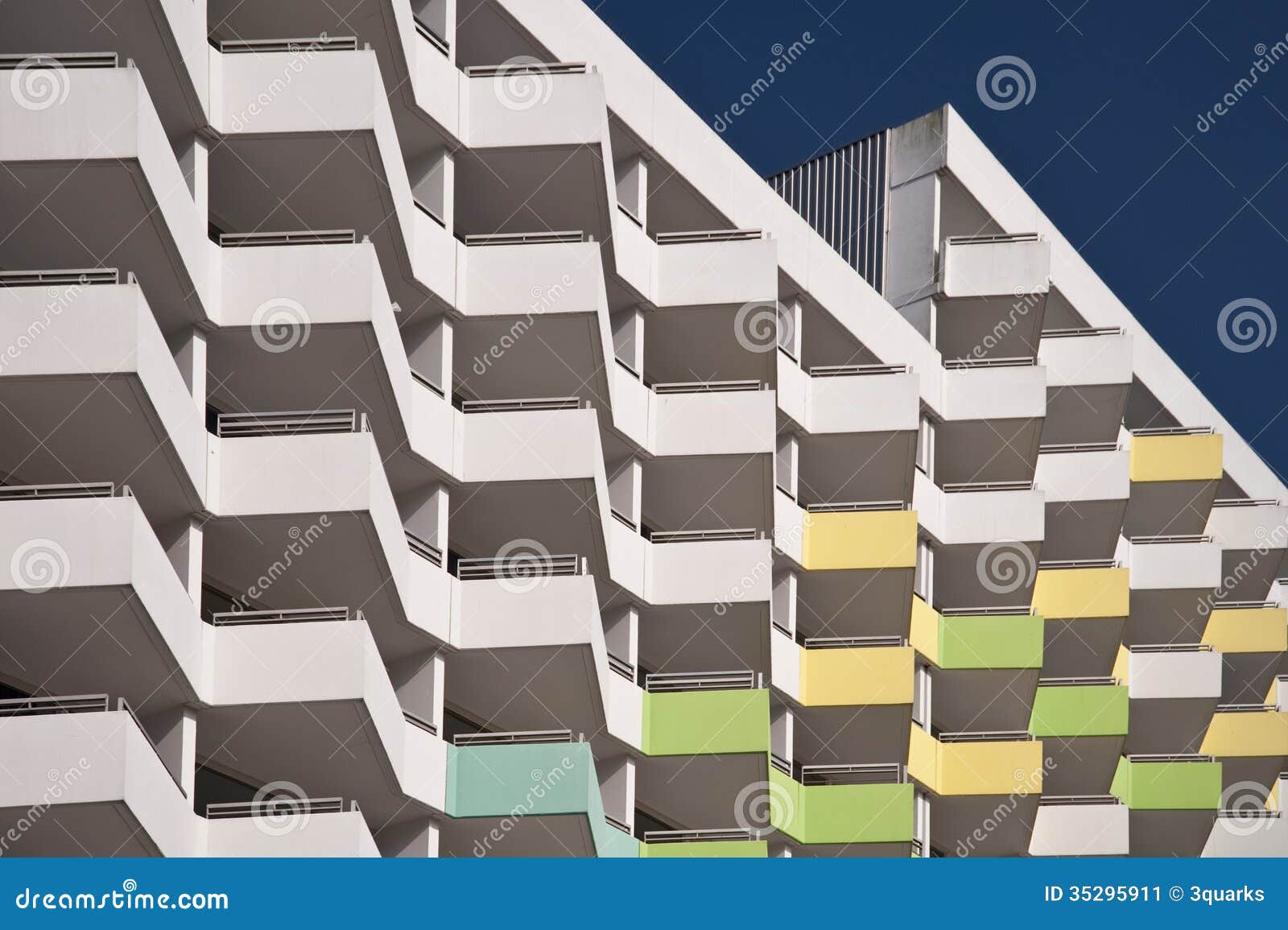 High riser stock image. Image of balconies, architecture - 35295911
