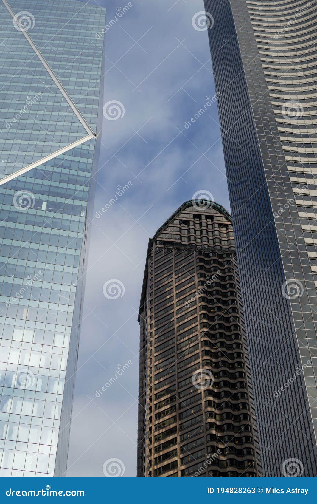 High Rises, Office Buildings in Downtown Seattle, Washington, USA Stock ... High Rises, Office Buildings in Downtown Seattle, Washington, USA Stock ...