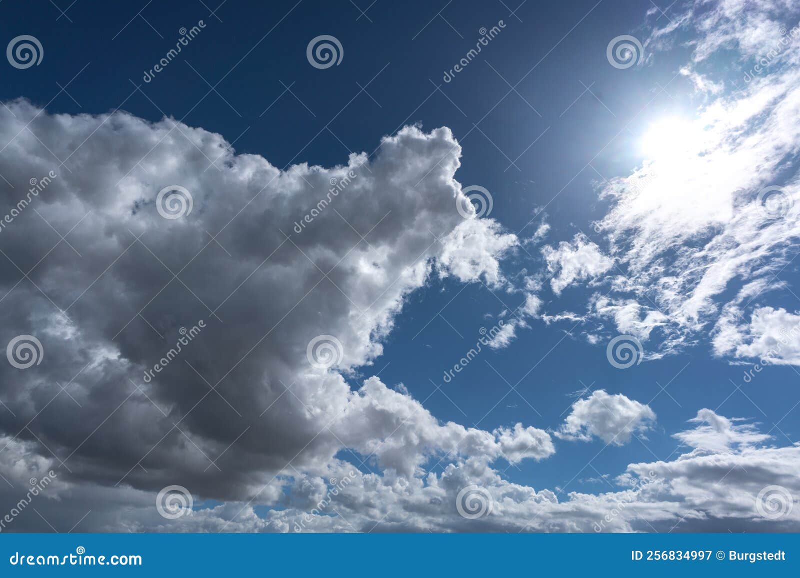 High Rising Cloud Formation Due To Cold Front during Weather Change ...