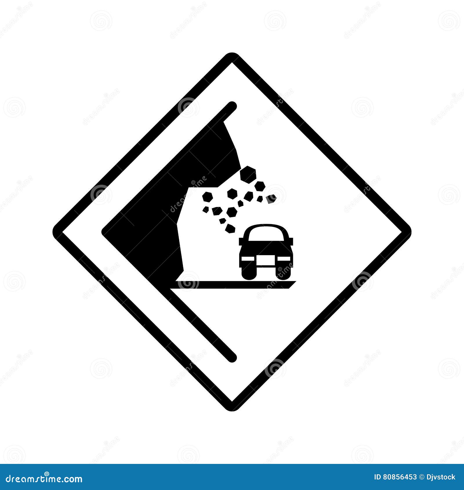 High risk of collapse stock vector. Illustration of risk - 80856453