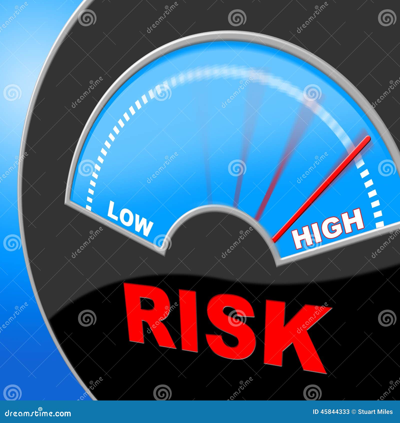 High Risk Area Sign Vector Illustration | CartoonDealer.com #84730620