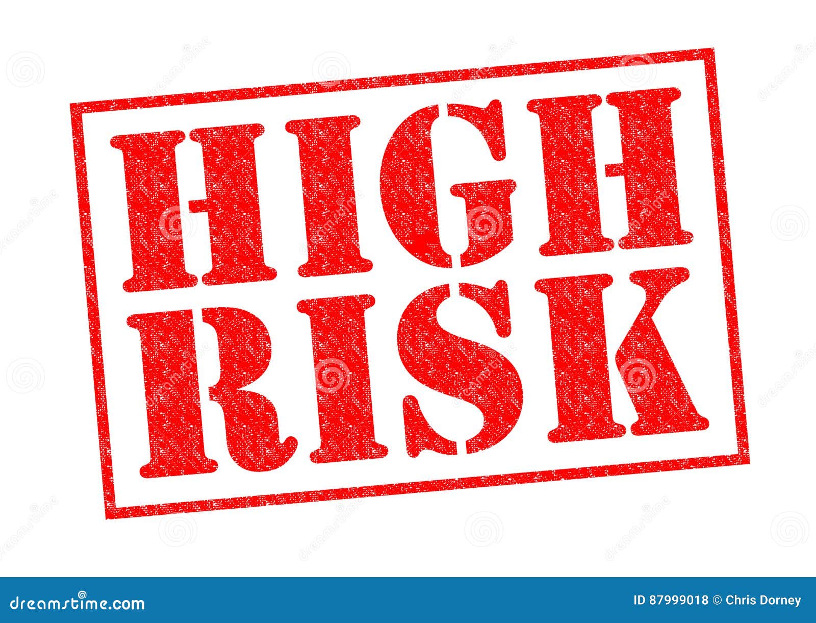 HIGH RISK stock photo. Image of icon, safety, hazardous - 87999018