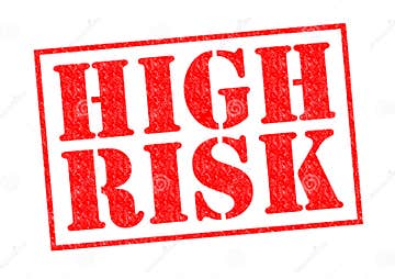 HIGH RISK stock photo. Image of icon, safety, hazardous - 87999018