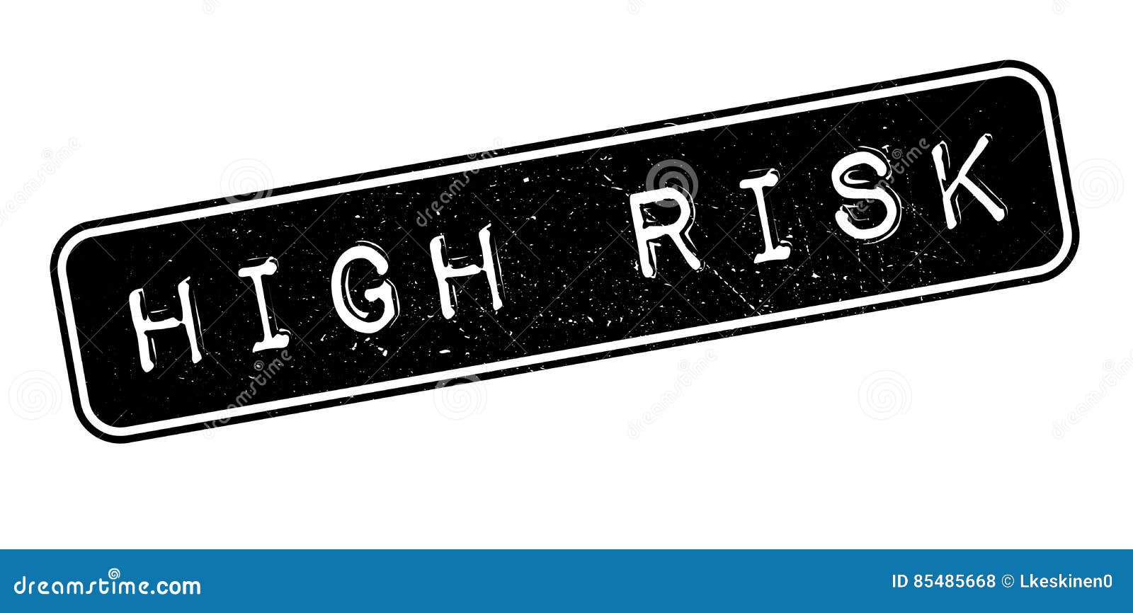 High Risk rubber stamp stock illustration. Illustration of liability ...