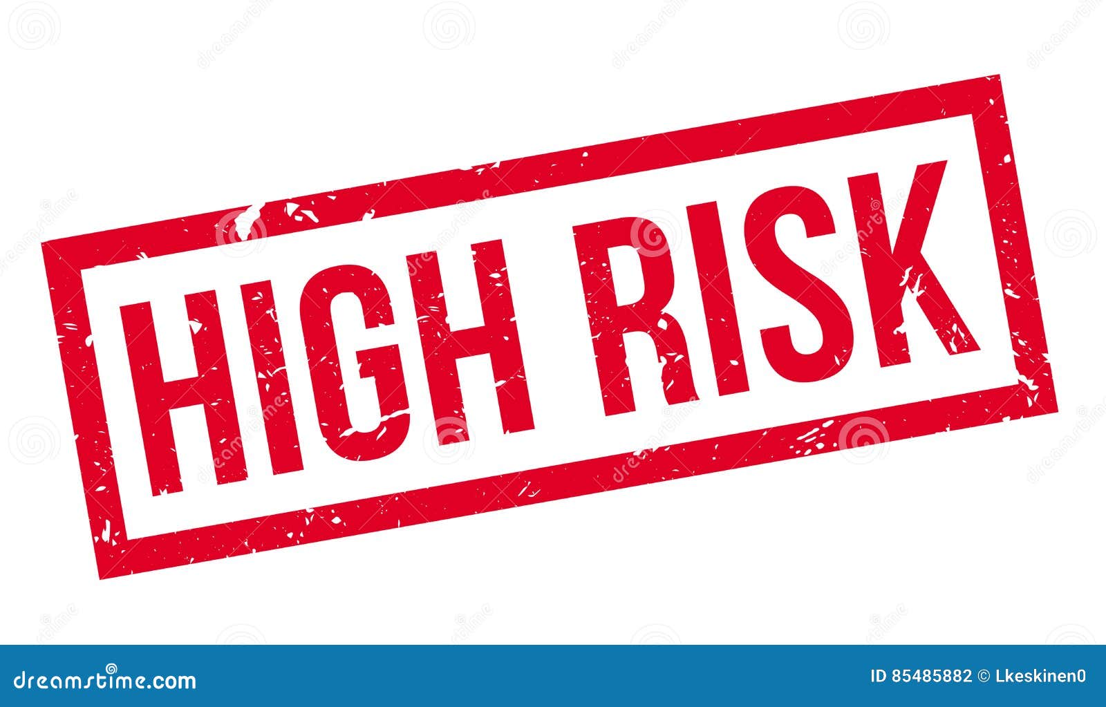 High Risk rubber stamp stock illustration. Illustration of danger ...