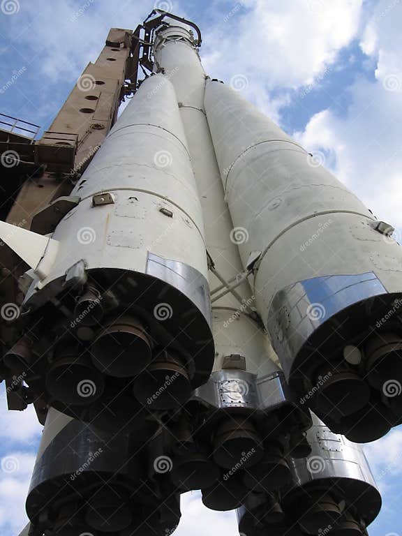 High rocket stock photo. Image of russia, landscape, blue - 11913592