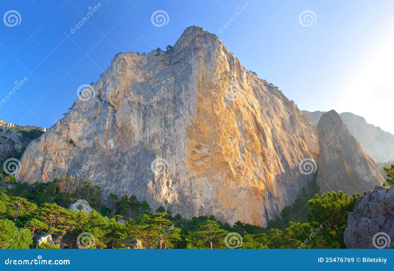 High rocks stock image. Image of landscape, bright, plain - 25476769