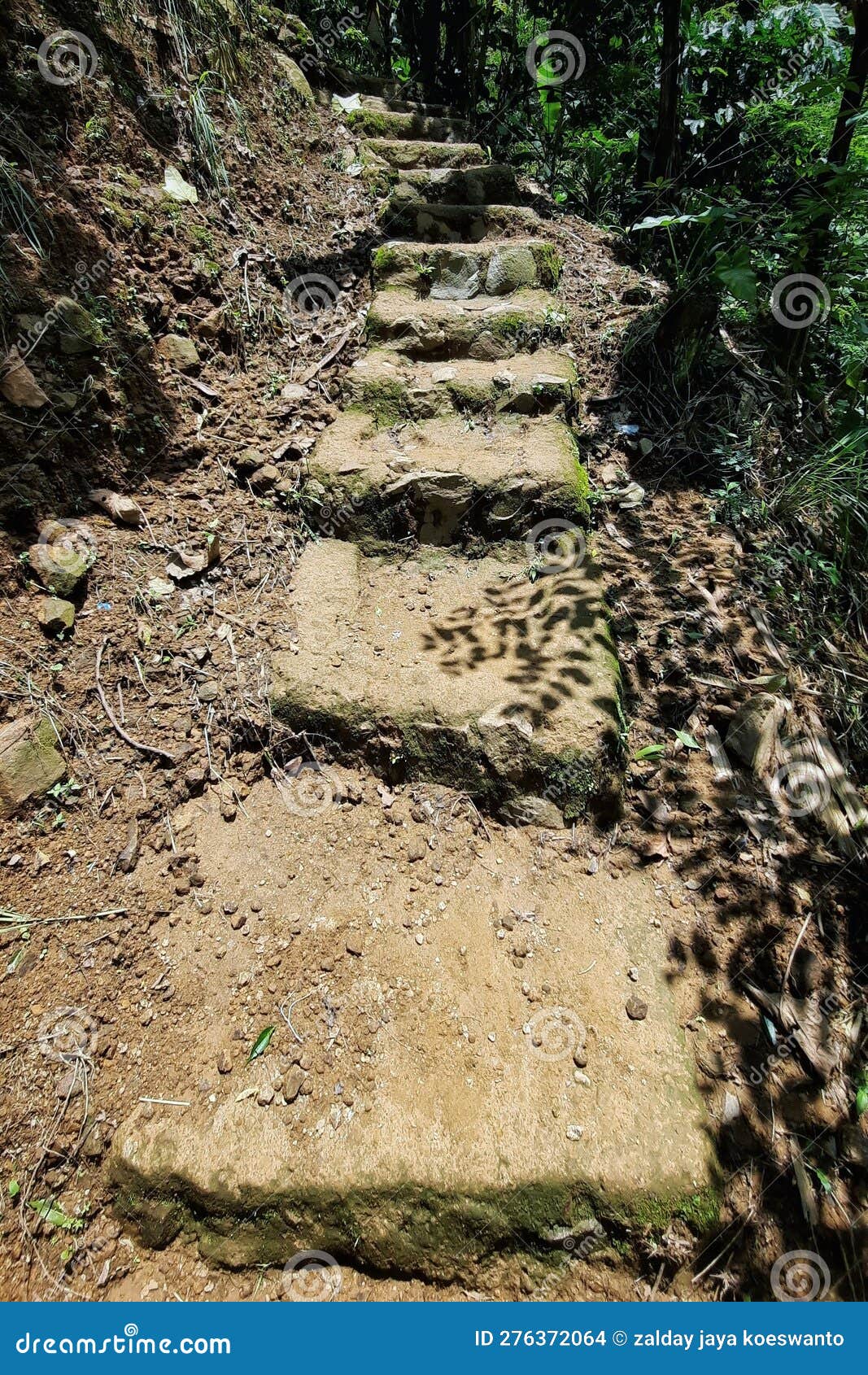 High Rocky Stairs Climb Steeply Stock Photo - Image of stairs, high ...
