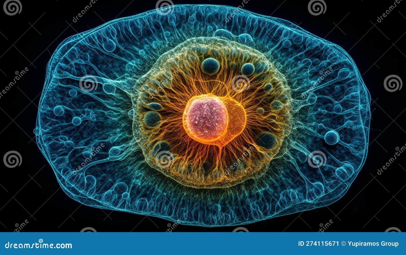 High Scale Magnification Reveals Cancer Cells Molecular Structure ...