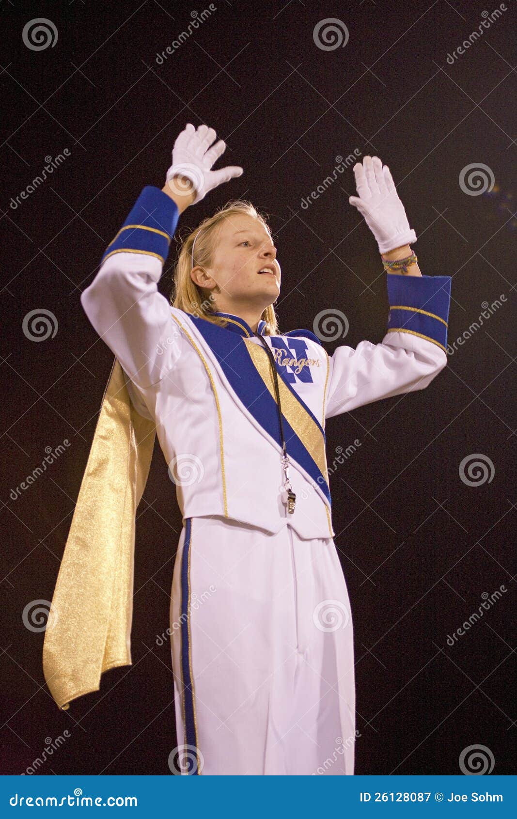 High school band conductor editorial photography. Image of school ...