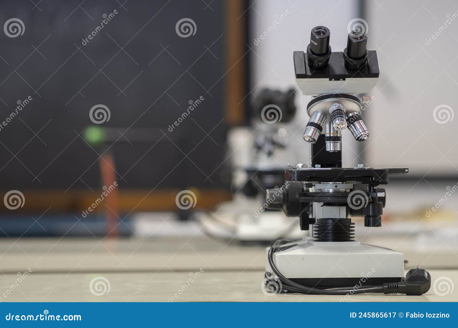 High school biology lab stock image. Image of college - 245865617