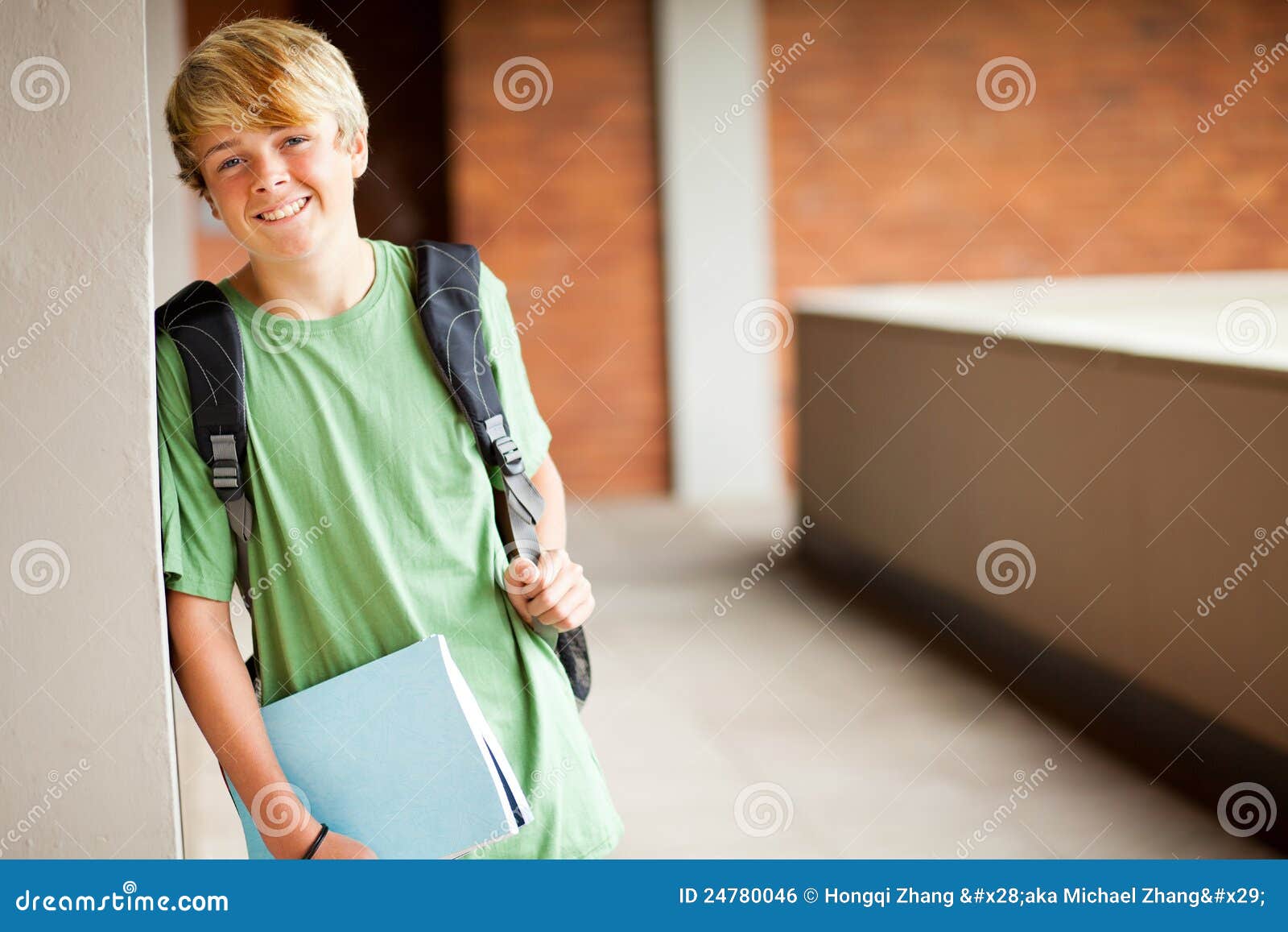 High School Boy Portrait