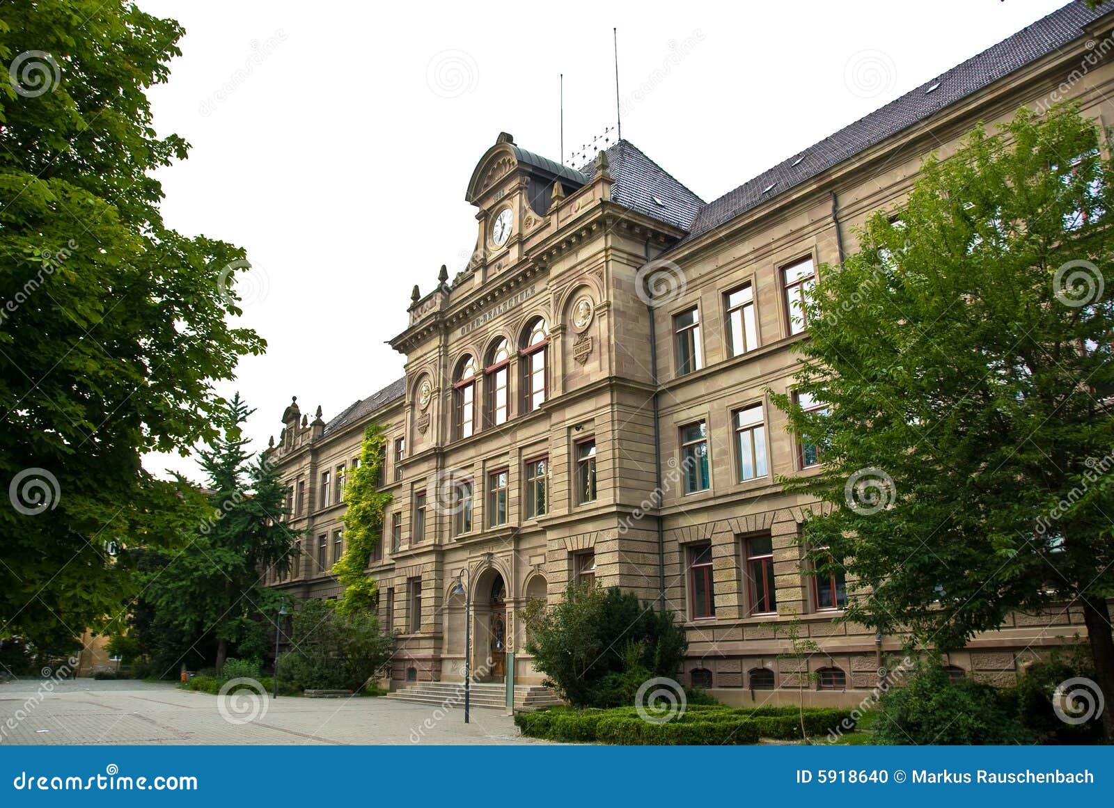 High School building stock photo. Image of school, vast - 5918640
