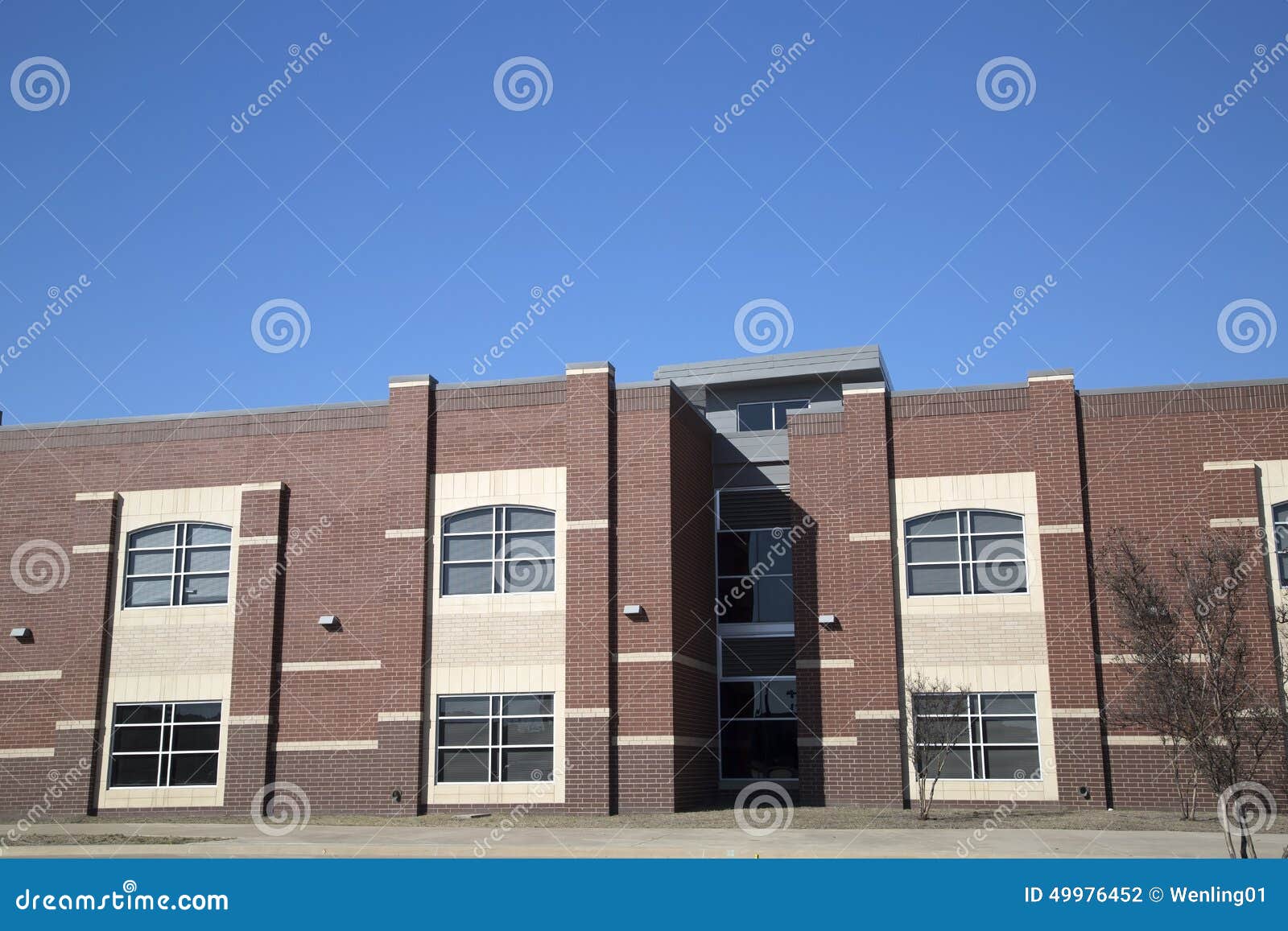 High school building stock photo. Image of outdoor, student - 49976452