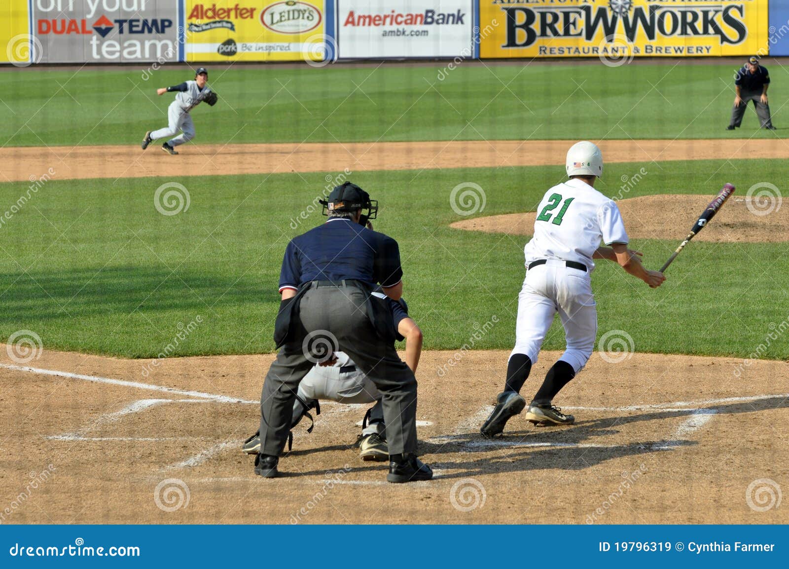 High School Championship Baseball Game Editorial Stock Image - Image of ...