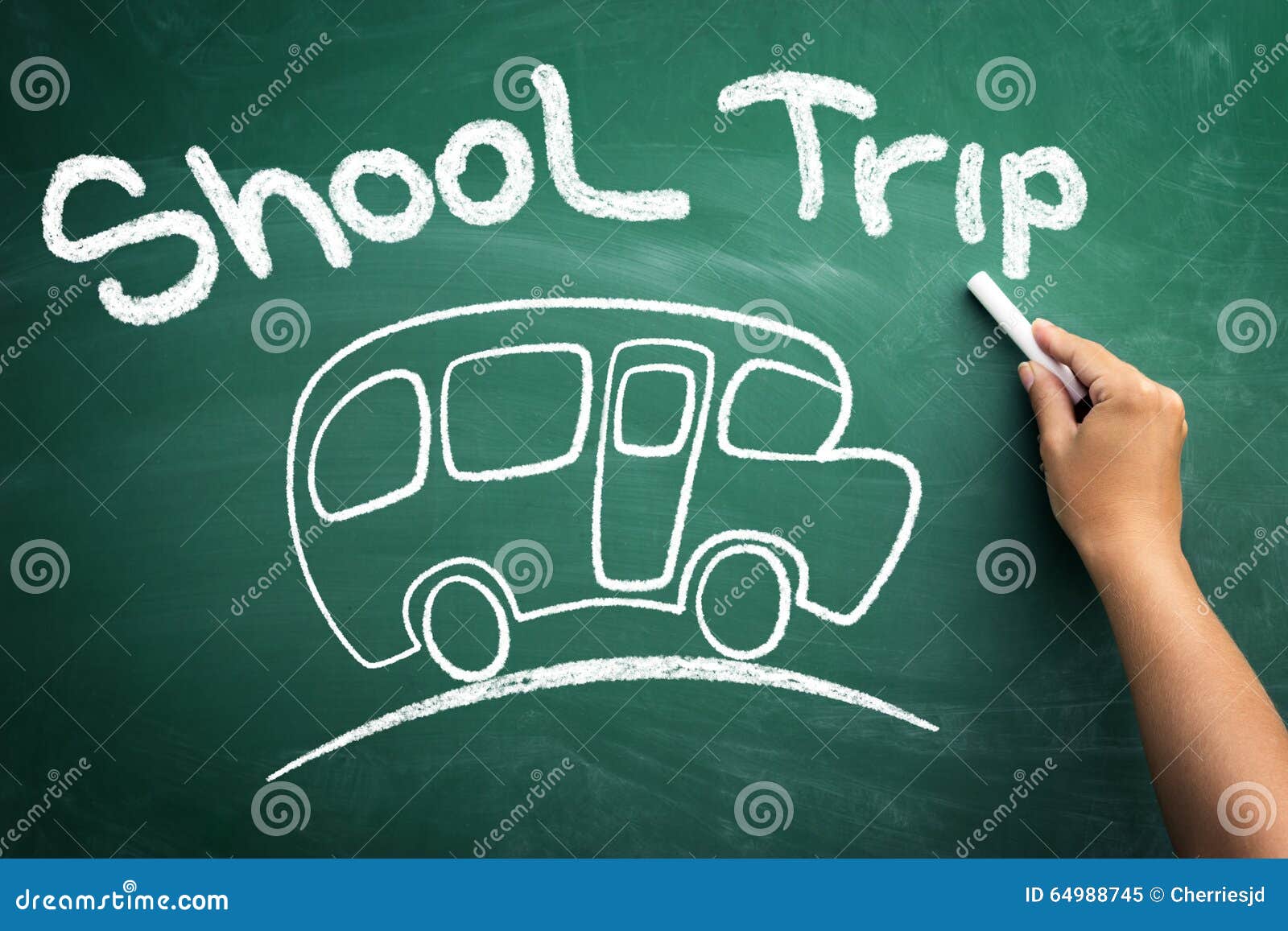 School Excursion Landing Page Template. Kids Characters Stand At ...