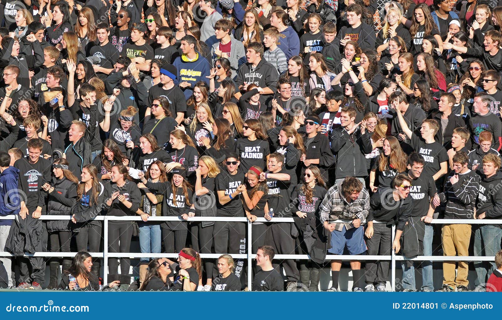 High School football crowd editorial photo. Image of game - 22014801