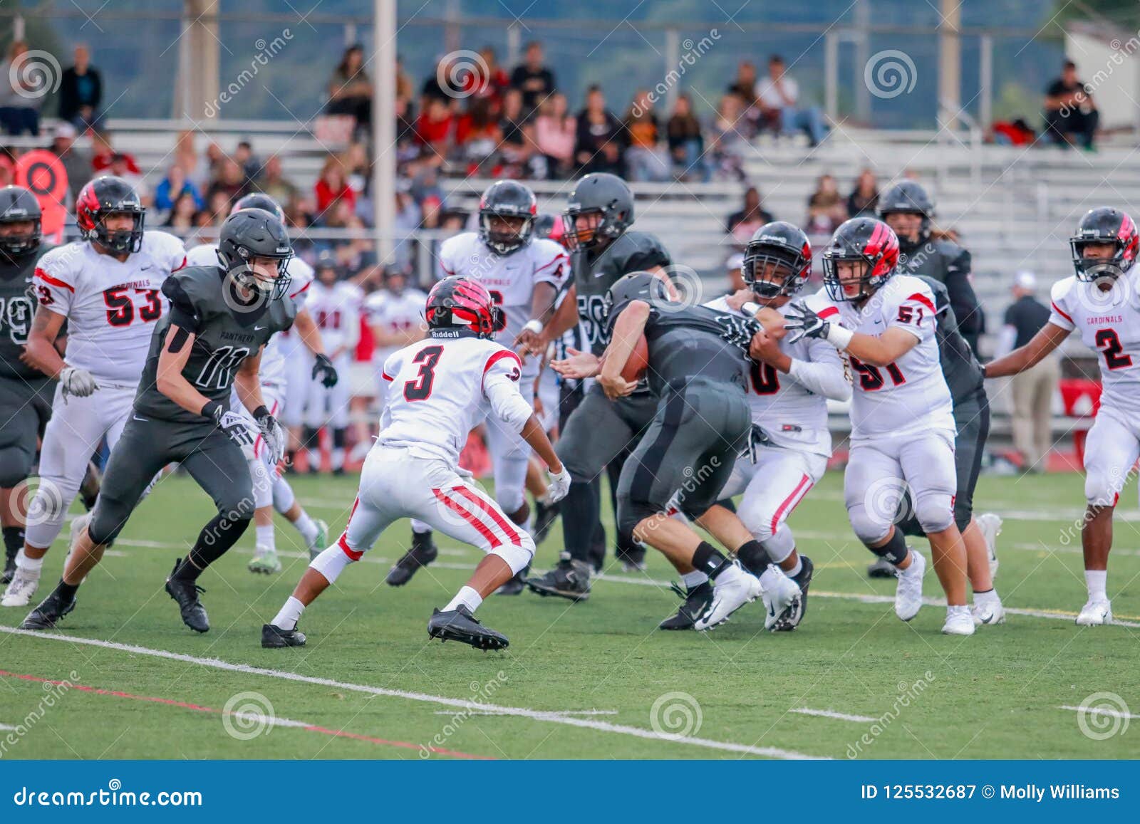 High School Football Game editorial photography. Image of active ...