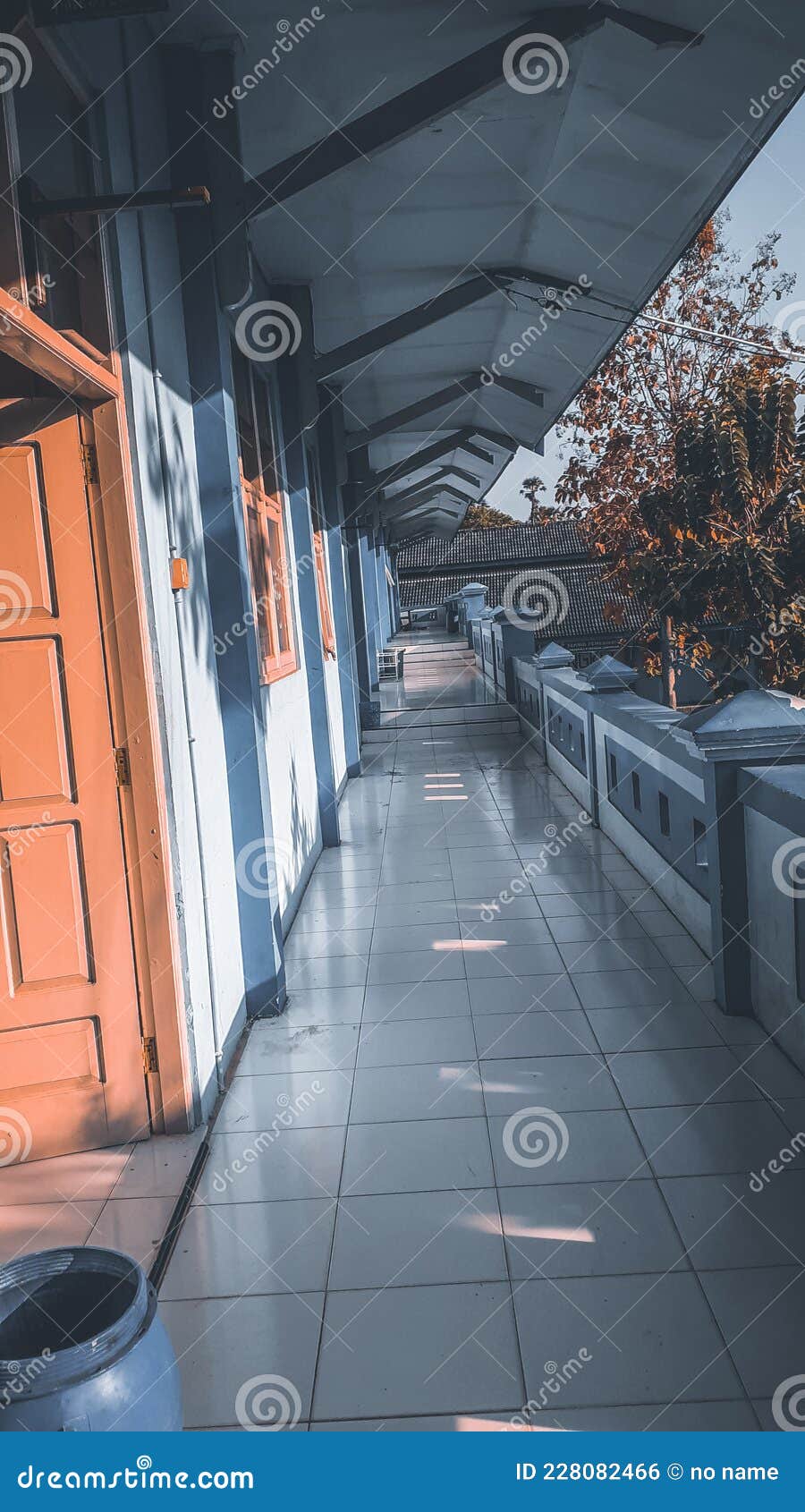 High school in Java stock photo. Image of city, track - 228082466