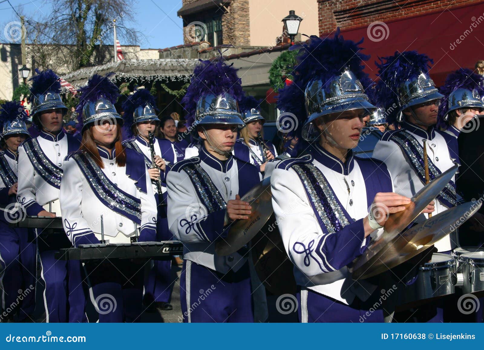 High School Marching Band editorial stock photo. Image of teenage ...