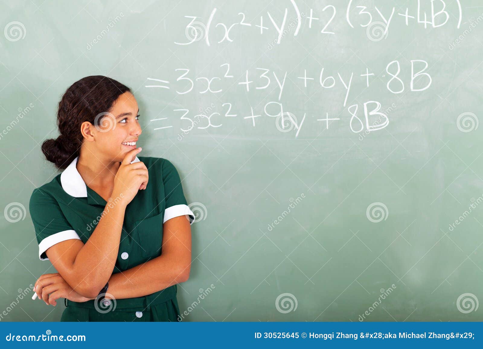 High school maths stock image. Image of education, chalkboard - 30525645