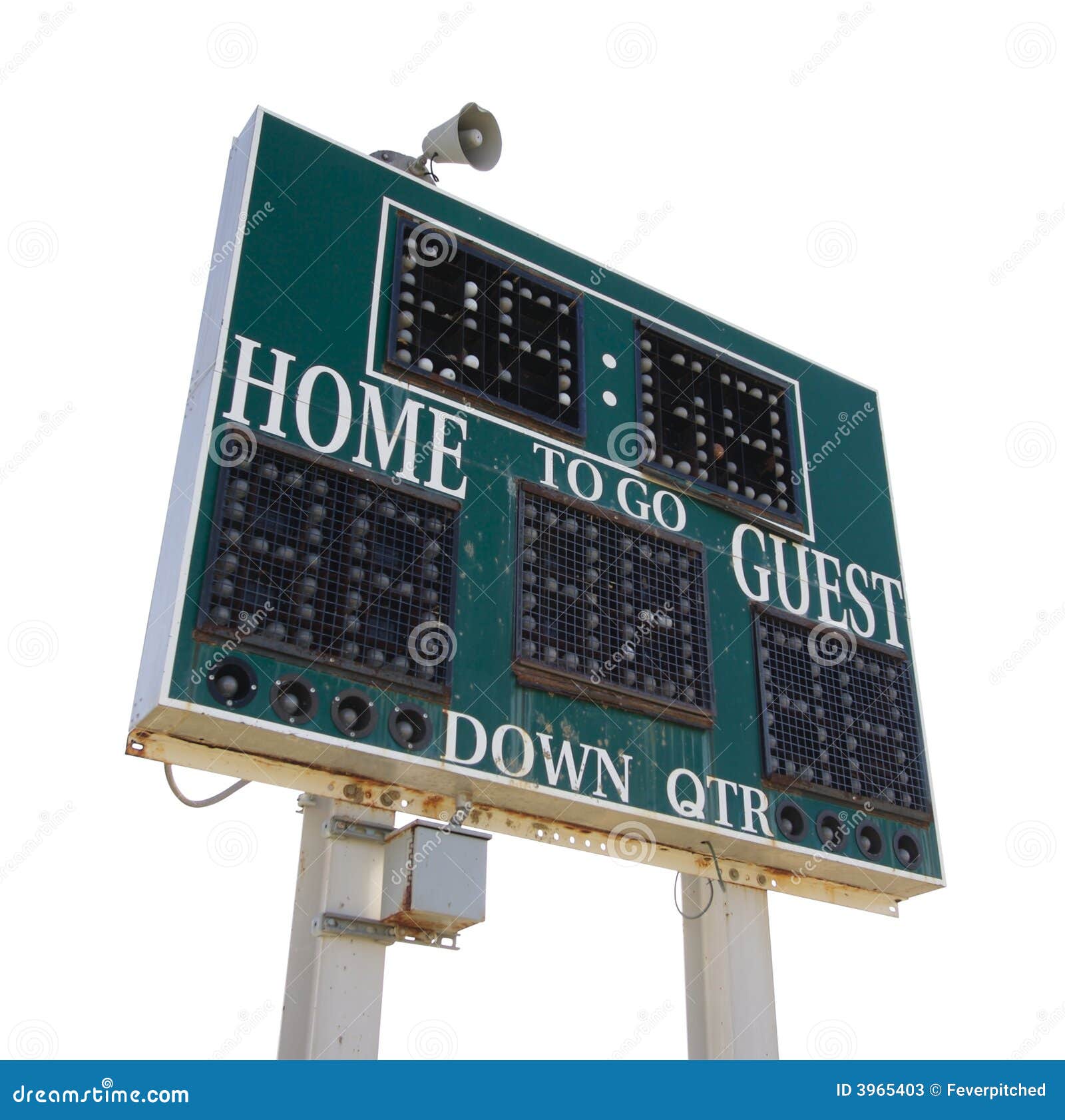 Score Board Of The Stadium Stock Photo | CartoonDealer.com #61157604