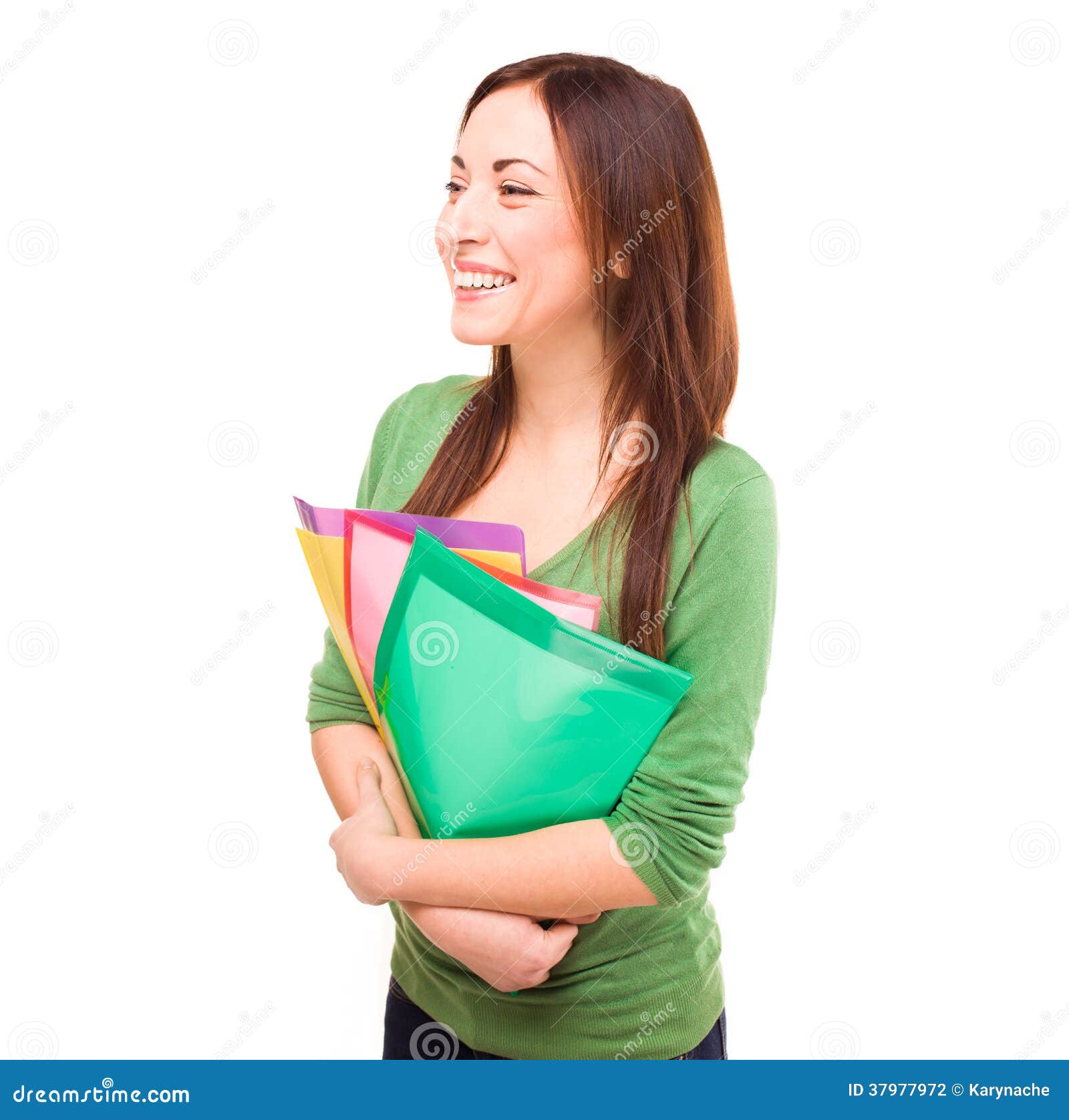 High School Student Girl. Smiling Stock Photo - Image of schoolgirl ...