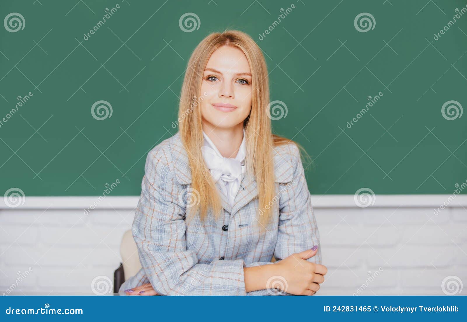 High School Student Learning English or Mathematics in Class. Education ...