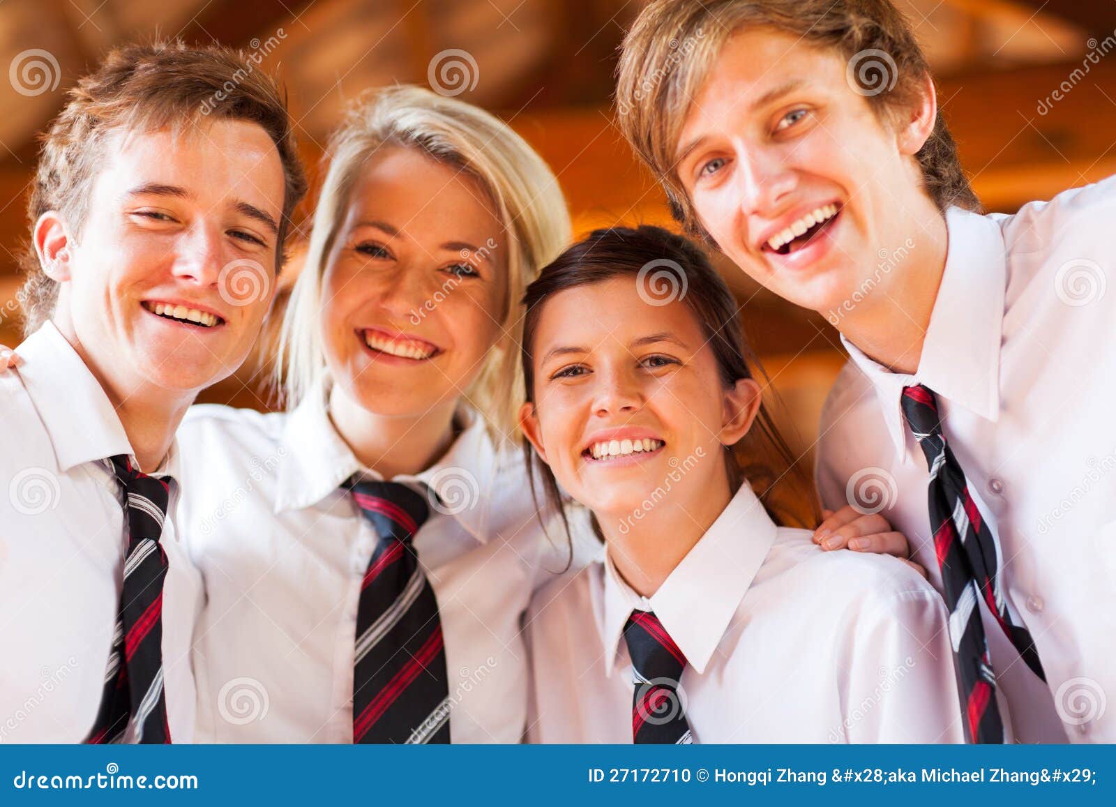 High school students stock photo. Image of portrait, closeup - 27172710