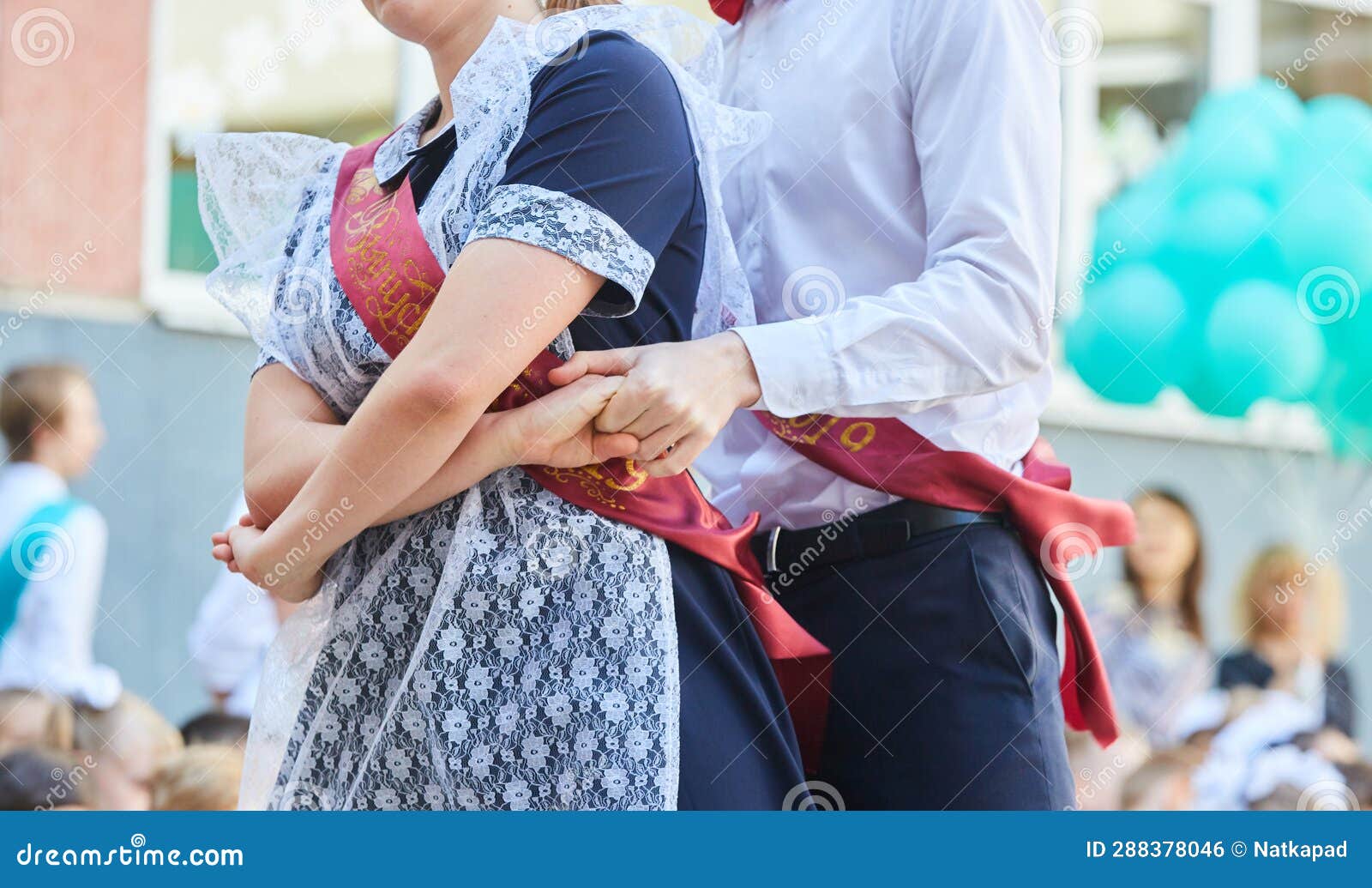 High School Students Dance in the School Stock Photo - Image of ...