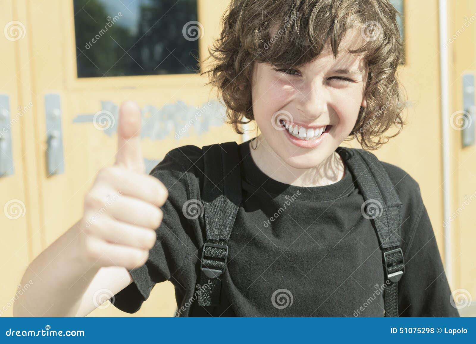 High School Students Studying Outdoors on Campus Stock Photo - Image of ...
