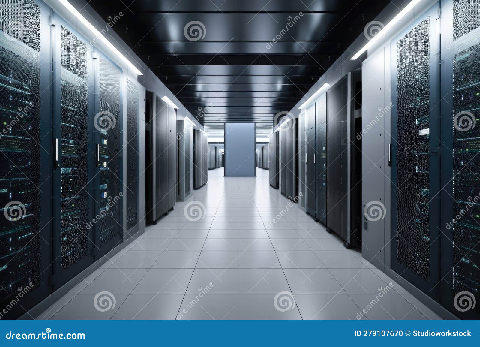 High-security Data Center, with Layers of Physical and Digital Security ...