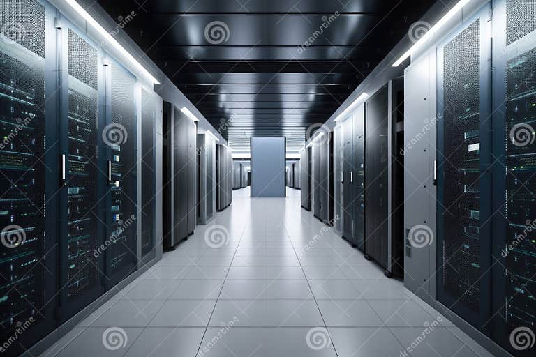 High-security Data Center, with Layers of Physical and Digital Security ...