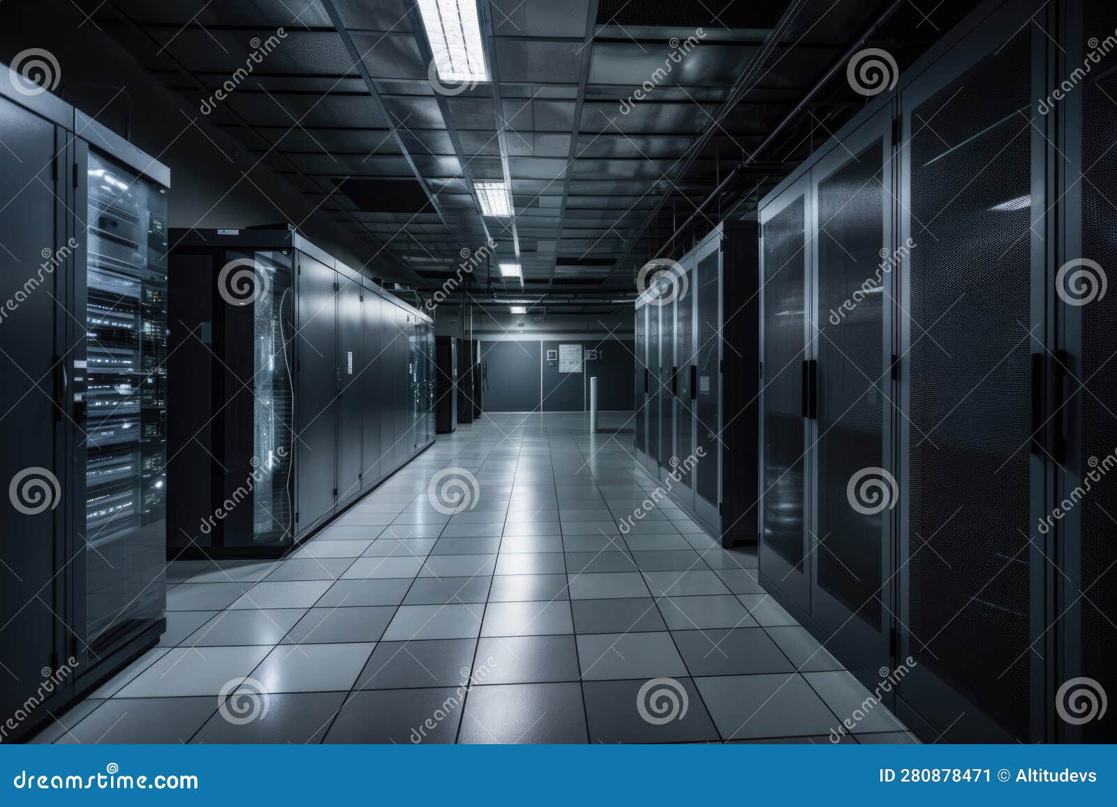 High-security Data Center with State-of-the-art Surveillance System and ...
