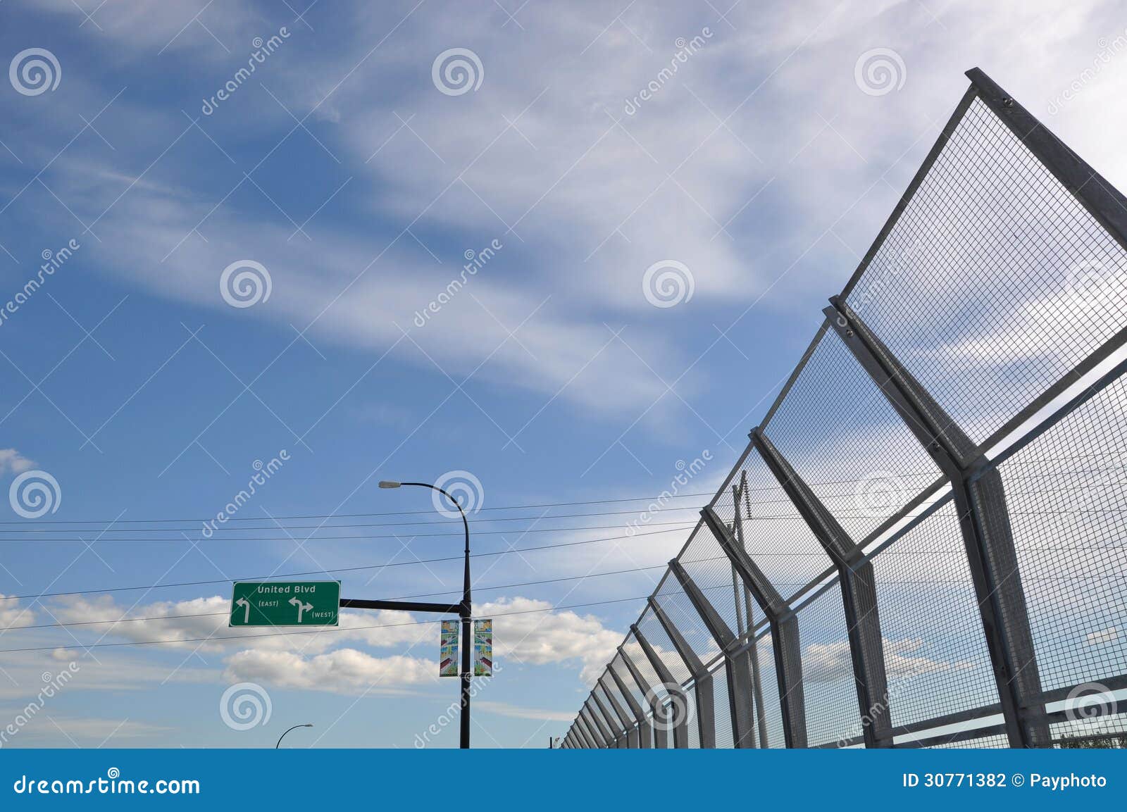 High Security Fence stock photo. Image of fence, barrier - 30771382