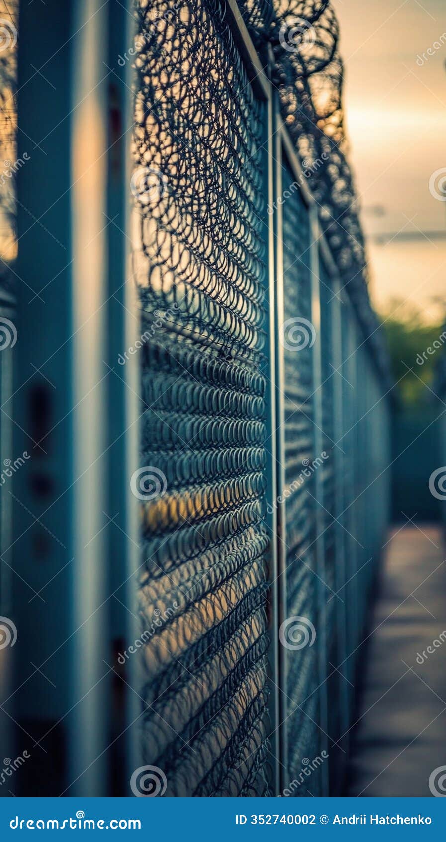 High-security Prison Facility Symbolizing the Law Enforcement System ...