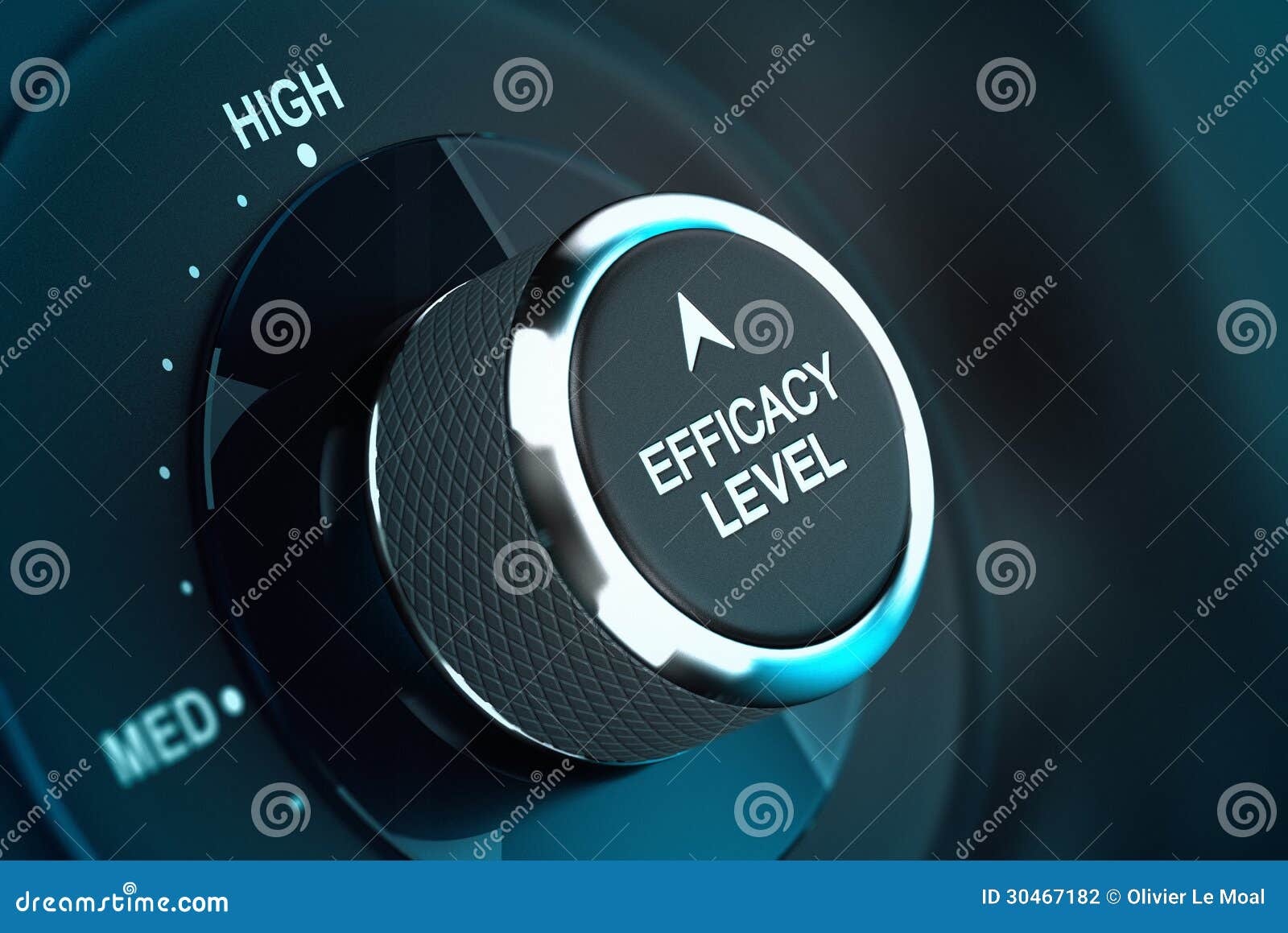 High Self Efficacy Level - Efficiency Objective Royalty-Free Stock ...