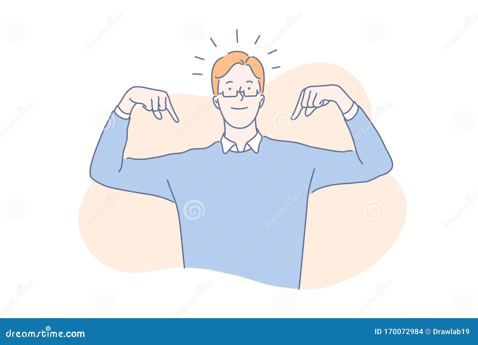 High self esteem concept stock vector. Illustration of confident ... High self esteem concept stock vector. Illustration of confident ...